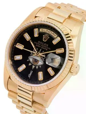 Jacquie Aiche Customised Day-date 34mm Watch