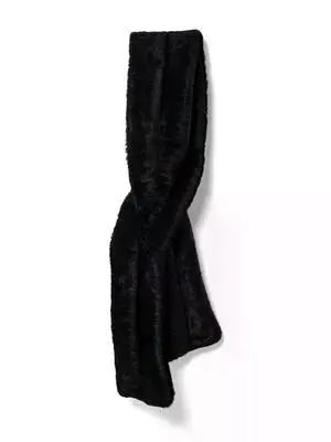 Ruslan Baginskiy Shearling Scarf - Black