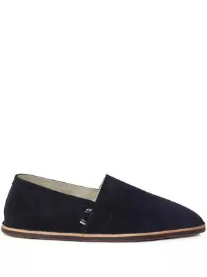 Brunello Cucinelli Suede Slip-on Espadrilles - Blue