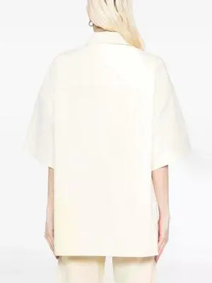 JIL SANDER Cotton Jacket With Buttoned Chest Pocket