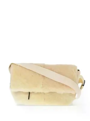 JIL SANDER Shearling Crossbody Bag