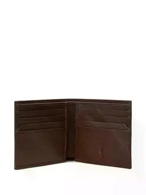 Polo Ralph Lauren Grain-textured Bi-fold Wallet