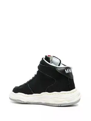 Mihara Yasuhiro Wayne High-top Sneakers - Black