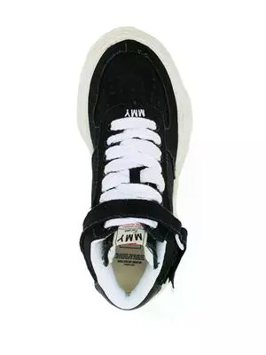 Mihara Yasuhiro Wayne High-top Sneakers - Black