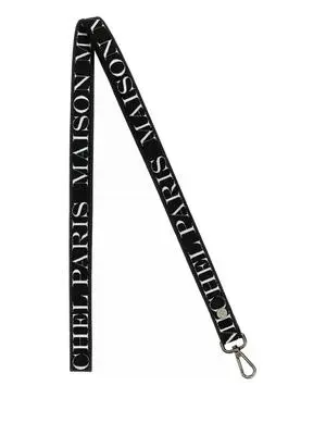 MAISON MICHEL Martine Shoulder Strap - Black