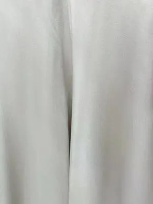 Voz Palazzo Trousers In Silk - Grey