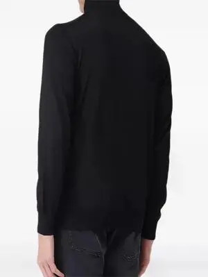 PAOLO PECORA Roll-neck Sweater - Black