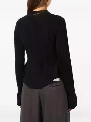 ATOMO FACTORY Wool-cashmere Jumper With Flared Cuffs