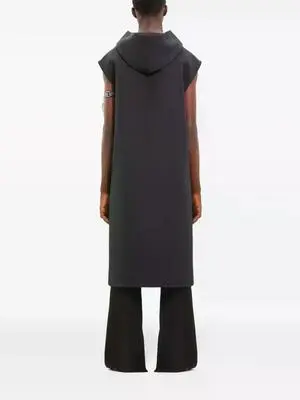 COURREGES Cocoon Hooded Midi Dress