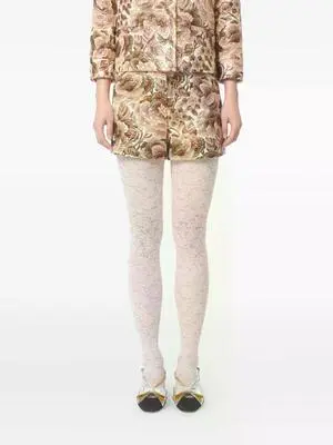 Valentino Garavani Floral Jacquard Shorts