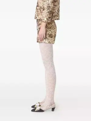 Valentino Garavani Floral Jacquard Shorts