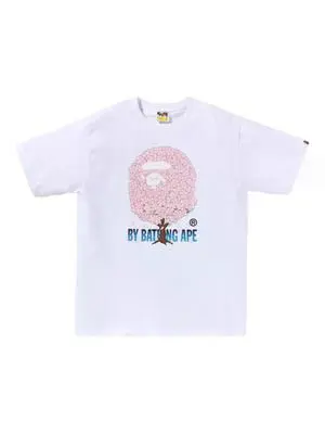 A BATHING APE Sakura Graphic T-shirt - White