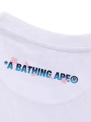 A BATHING APE Sakura Graphic T-shirt - White