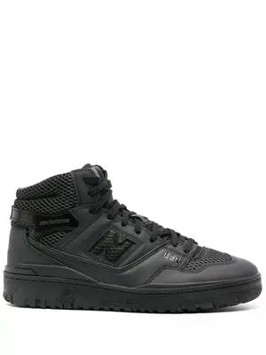 Junya Watanabe X New Balance Bb650 Lace-up High Top Sneakers - Black