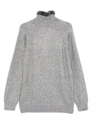 Brioni Detachable-collar Sweater