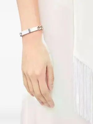 MAISON MARGIELA Tone Id Tag Curb Bracelet