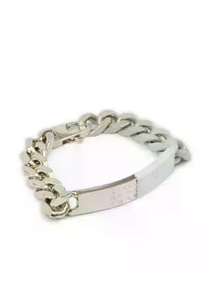 MAISON MARGIELA Tone Id Tag Curb Bracelet