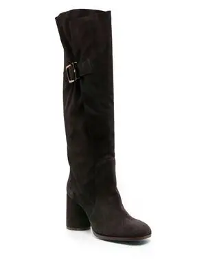 Casadei Cleo Kate 85mm Suede Boots