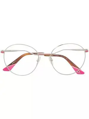ETNIA BARCELONA Loredana Round Frame Eyeglasses - Silver