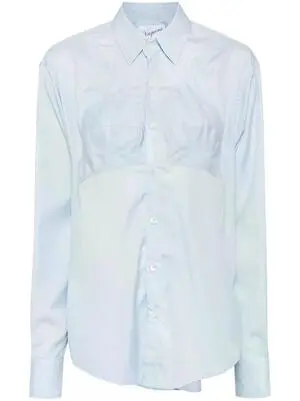 Vaquera Cotton Shirt With Bra Detail