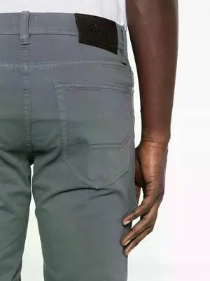 Brioni Chamonix Straight-leg Jeans - Grey