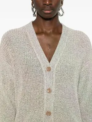 Herno Sequin-embellished V-neck Cardigan