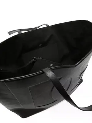 Dolce & Gabbana Dg Logo Leather Tote Bag
