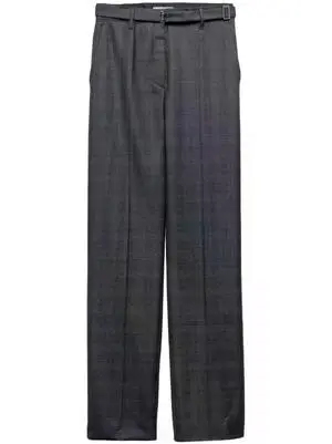 Prada Wool Trousers - Grey