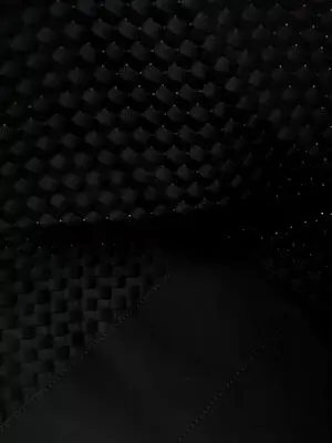 NAGHEDI Woven Tote Bag - Black