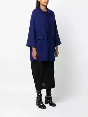 DANIELA GREGIS Wool Bell-sleeve Coat