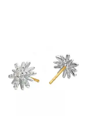 David Yurman Petite Starburst Diamond Stud Earrings
