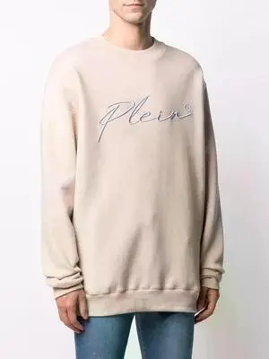 Philipp Plein Embroidered Logo Sweatshirt