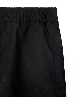 Burberry Check Trousers - Black