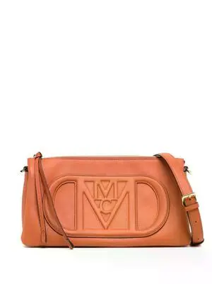 Mcm Small Leather Shoulder Bag - Brown