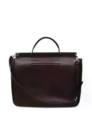 Brunello Cucinelli Leather Briefcase - Brown