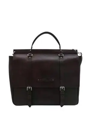 Brunello Cucinelli Leather Briefcase - Brown