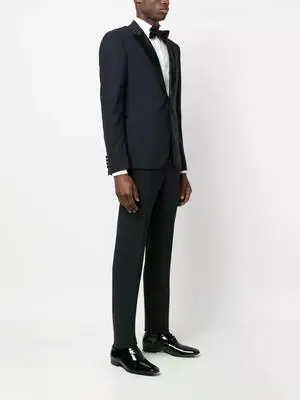Emporio Armani Satin-trim Single-breasted Suit