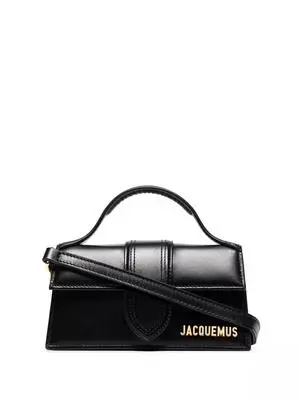 Jacquemus Le Bambino Leather Tote Bag - Black