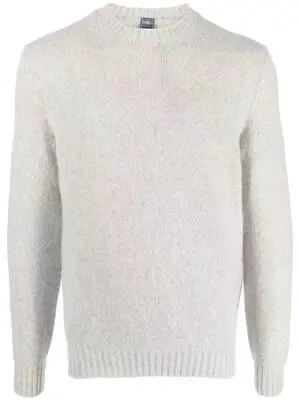 Fedeli Long-sleeve Crew-neck Jumper