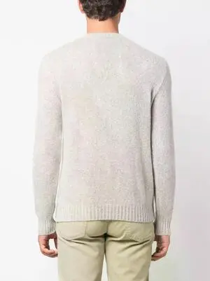 Fedeli Long-sleeve Crew-neck Jumper