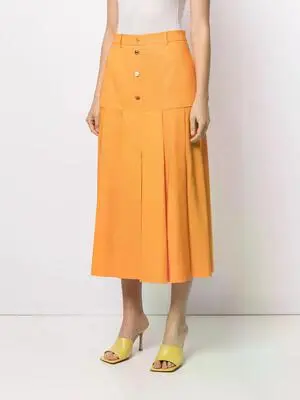 REJINA PYO Button-detail Midi Skirt