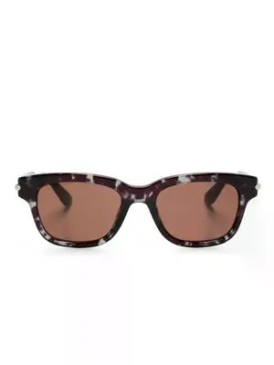 Alexander McQueen City T-bar Sunglasses - Grey