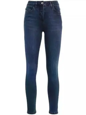 Patrizia Pepe Logo Plaque Skinny Jeans