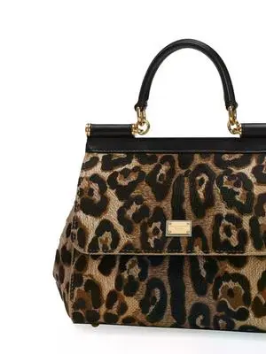 Dolce & Gabbana Animalier Sicily Handbag