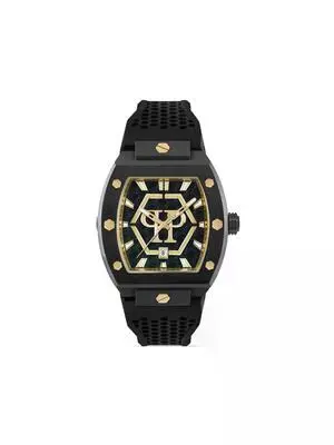 Philipp Plein Hexagon Phantom Stainless Steel Watch - Black