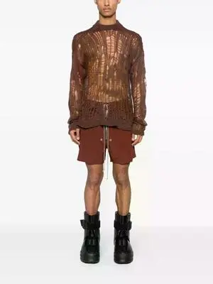 Rick Owens Tommy Lupetto Open-knit Jumper
