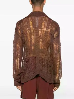 Rick Owens Tommy Lupetto Open-knit Jumper