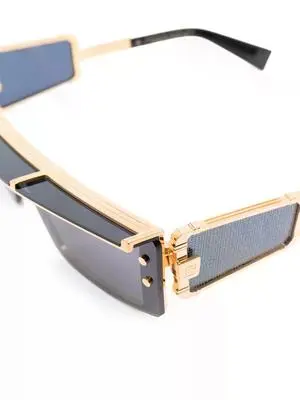 Balmain Wonderboy Iii Rectangle-frame Sunglasses