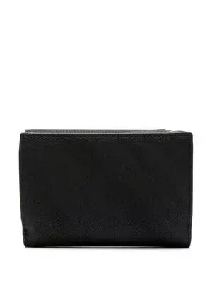 Emporio Armani Logo-plaque Grained-faux Leather Wallet