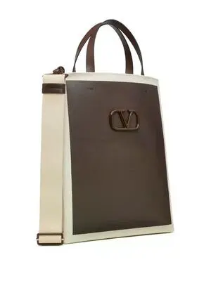 Valentino Garavani Logo-plaque Tote Bag